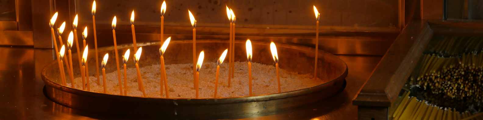 Cierge bougie religion et rituels